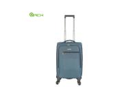 China Expandable Luggage with Spinner Wheels and Two Pockets for sale