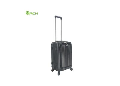 China ABS Hard Sided Luggage with Front Pocket and Spinner Wheels for sale