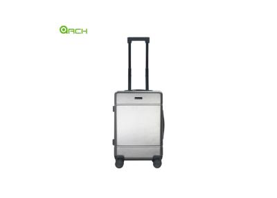 China ABS Hard Sided Luggage with double spinner wheels for sale