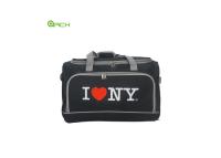 China Manufacturer Durable Material Printed Logo Rolling Luggage Bag for sale