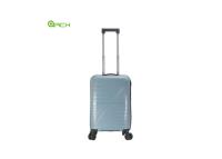 China Factory Price PP Hard Sided Travel Trolley Luggage with Double Spinner Wheels for sale