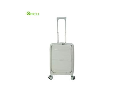 China Manufacturer PP Hard Sided Travel Trolley Luggage with Double Spinner Wheels for sale
