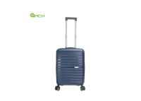 China Manufacturer Sky Travel PP Hard Sided Luggage with double spinner wheels for sale