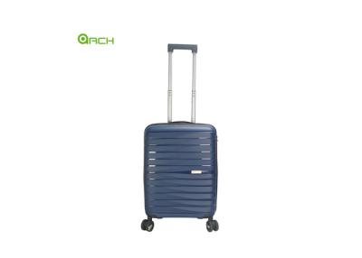 China Manufacturer Sky Travel PP Hard Sided Luggage with double spinner wheels for sale