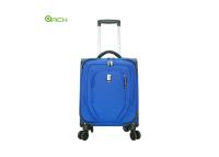 China Smart Tapestry Travel Trolley Underseat Luggage Bag With RFID Pocket for sale