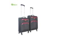 China Spinner Wheels Tapestry Material Travel Trolley Case for sale