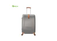 China Retractable Handle ABS 28 Hardside Spinner Luggage With Push Button for sale