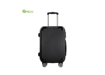 China Double Zipper ABS Trolley Lightweight  Hardside Suitcase for sale
