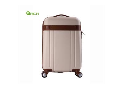China Spacious  20Inch 3pcs ABS Spinner Hard Shell Suitcases for sale