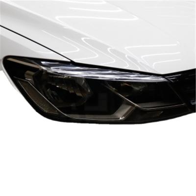 China TPU Blackened Headlight Taillight Foglight Protective Film Headlight Tail Lamp  Films Car Light Headlight Taillight Film for sale