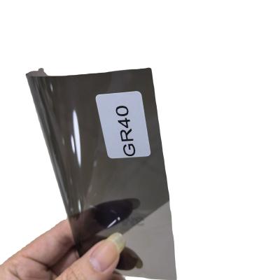 China Optical Color Window Film Like 3M CR40  It Has Color in Water   HD and High Heat Insulation Window Film IR99% UV100% for sale
