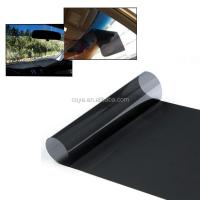 China Self Adhesive Building Glass Film Residential Window Tinting Building Window Insulation Solar Film One Way Black Film 50cmx30m for sale
