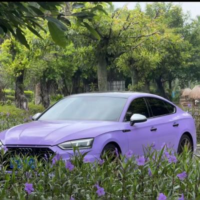 China High Quality TPU Crystal Lavender Purple Car Wrap Film  Heat Self-Healing Anti-Scratch Hydrophobic Auto Paint Protection Film for sale