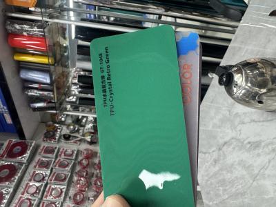 China High Quality TPU PPF Crystal Vintage Green Car Wrap Film  Heat Self-Healing Anti-Scratch Hydrophobic Auto Paint Protection Film for sale