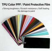 China High Quality TPU  PPF Apple Green Car Wrap Film  Heat Self-Healing Anti-Scratch Hydrophobic Auto Paint Protection Film for sale