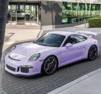 China High Quality TPU Stella Purple Car Wrap Film  Heat Self-Healing Anti-Scratch Hydrophobic Auto Paint Protection Film for sale