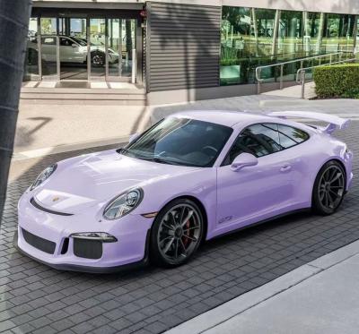 China High Quality TPU Stella Purple Car Wrap Film  Heat Self-Healing Anti-Scratch Hydrophobic Auto Paint Protection Film for sale