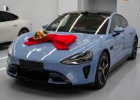 China TPU Meteor Blue Car Wrap Film PET Heat Self-Healing Anti-Scratch Hydrophobic Auto Paint Protection Film for sale