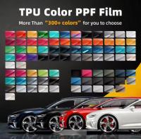 China TPU Meteor Blue Car Wrap Film PET Heat Self-Healing Anti-Scratch Hydrophobic Auto Paint Protection Film for sale