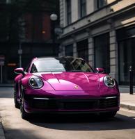China TPU Metallic Dusk Rose Car Wrap Film PET Heat Self-Healing Anti-Scratch Hydrophobic Auto Paint Protection Film for sale
