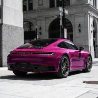 China TPU Metallic Dusk Rose Car Wrap Film PET Heat Self-Healing Anti-Scratch Hydrophobic Auto Paint Protection Film for sale