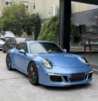 China TPU  Liquid Mist Blue Car Wrap Film PET Heat Self-Healing Anti-Scratch Hydrophobic Auto Paint Protection Film for sale