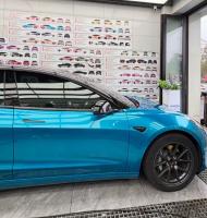 China TPU Carnel Bay Blue Car Wrap Film PET Heat Self-Healing Anti-Scratch Hydrophobic Auto Paint Protection Film for sale
