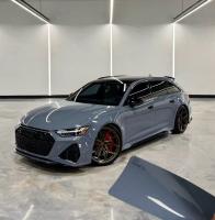 China TPU Gloss Cement Gray Car Wrap Film PET Heat Self Healing Anti Scratch Hydrophobic Auto Body Paint Protection Film for sale