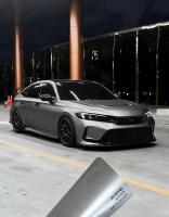 China TPU Matte Dark Silver Car Wrap Film PET Heat Self-Healing Anti-Scratch Hydrophobic Auto Paint Protection Film for sale