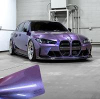 China High Quality TPU Magic Purple Car Wrap Film PET Heat Self-Healing Anti-Scratch Hydrophobic Auto Paint Protection Film for sale