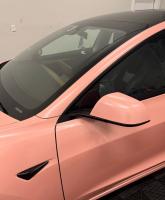 China High Quality TPU Coral Orange Car Wrap Film PET Heat Self-Healing Anti-Scratch Hydrophobic Auto Paint Protection Film for sale