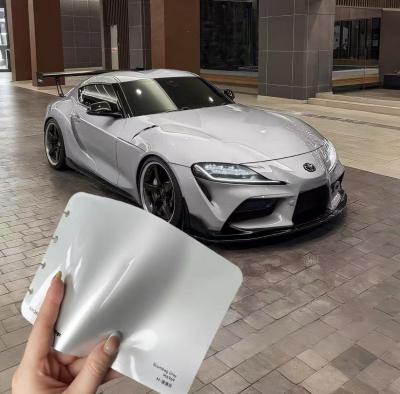 China High Quality TPU Light Gray Car Wrap Film PET Heat Self-Healing Anti-Scratch Hydrophobic Auto Paint Protection Film for sale