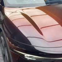 China TPU Light Control Black Magic Red Car Wrap Film PET Heat Self Healing Anti Scratch Hydrophobic Auto Body Paint Protection Film for sale