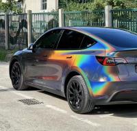 China High Quality TPU Laser Black Car Wrap Film PET Heat Self Healing Anti Scratch Hydrophobic Auto Body Paint Protection Film for sale