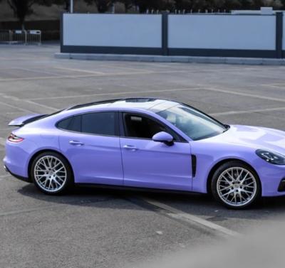 China High Quality TPU Lavender Purple Car Wrap Film PET Heat Self Healing Anti Scratch Hydrophobic Auto Body Paint Protection Film for sale