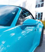 China High Quality TPU Miami Blue Car Wrap Film PET Heat Self Healing Anti Scratch Hydrophobic Auto Body Paint Protection Film for sale