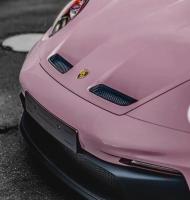 China TPU Oolong Milk Tea Pink Car Wrap Film PET Heat Self Healing Anti Scratch Hydrophobic Auto Body Paint Protection Film for sale