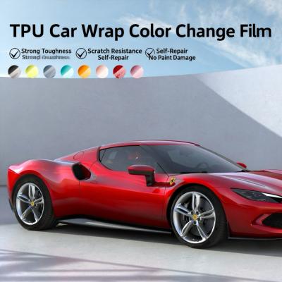 China Wholesale OEM Custom White Box Car PPF TPU Paint Protection Film Auto Body Scratch Repair Anti-Scratch Anti-UV Car Wrap Film for sale