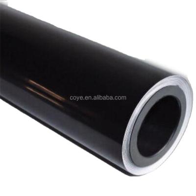 China Vinyl Film Wrap Sheet Roll Rollo Vinilo Sticker Car DIY Cutting Air Free Release NO BUBBLES Glossy Black for sale