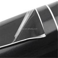 China Vinyl Film Wrap Sheet Roll Rollo Vinilo Sticker Car DIY Cutting Air Free Release NO BUBBLES Glossy Black for sale