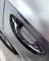 China Forged Glossy Carbon Fiber Black Vinyl Paperboard Film, Self-adhesive for Cars, Motorcycles and Automobiles for sale