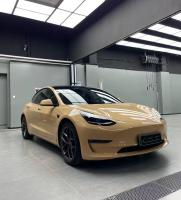 China TPU Crystal Desert Yellow Car Wrap Film PET Heat Self Healing Anti Scratch Hydrophobic Auto Body Paint Protection Film for sale