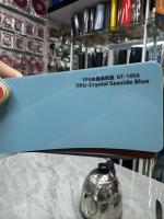 China TPU Crystal Ocean Breeze Blue Car Wrap Film PET Heat Self Healing Anti Scratch Hydrophobic Auto Body Paint Protection Film for sale