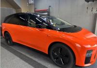 China TPU Crystal Flame Orange Car Wrap Film PET Heat Self Healing Anti Scratch Hydrophobic Auto Body Paint Protection Film for sale