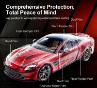 China Crystal Rock Grey TPU PPF Paint Protection Film Self-Adhesive Auto Body Wrap Color Changing Vinyl Roll for sale