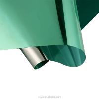 China Green and Silver Window Film Privacy Protection One Way Mirror Thermal-Insulation UV-Blocking Sunscreen Film for Home Office for sale