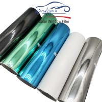 China Privacy protection Control Solar Anti Heat Super Glossy Light Bule Tinted Window Car Film for Automobile Windshield for sale