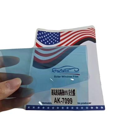 China Automotive solar film nano ceramic high thermal insulation window front and rear privacy glass film AK7099 for sale