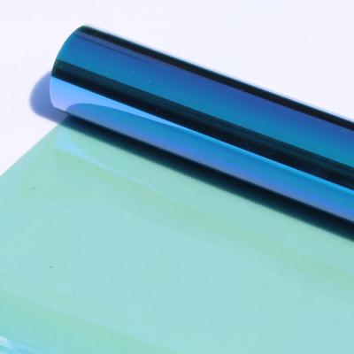 China Sky Blue Car Window Tint VLT 50% Front Windshield Car Foils Solar Protection Films Heat Control Residential Tint Film for sale