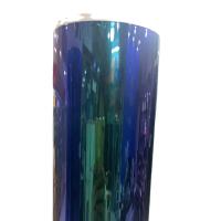 China 18% VLT Chameleon Purple to Green Window Tint for Car Side Window Solar Protection Sunscreen Film Sticker Foils for sale